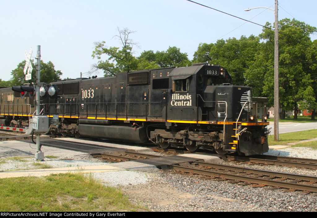 IC SD70 #1033 - Illinois Central (CN)